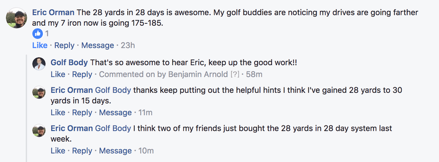 28 Day Golf Body Tune-Up | Golf Body RX