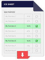 Downloadable ICE Scoring Template | Download it now FREE!