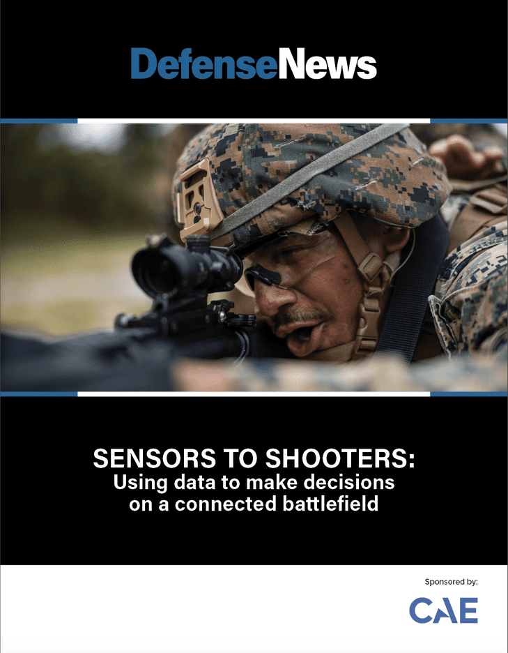 DEFENSE NEWS WHITEPAPER | SENSORS TO SHOOTERS: Using data to make decisions on a connected ...