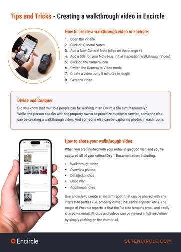 Encircle Learning Hub: Field Documentations Basics