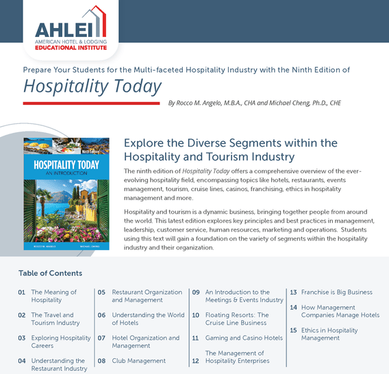 Hospitality Today, 9th Edition