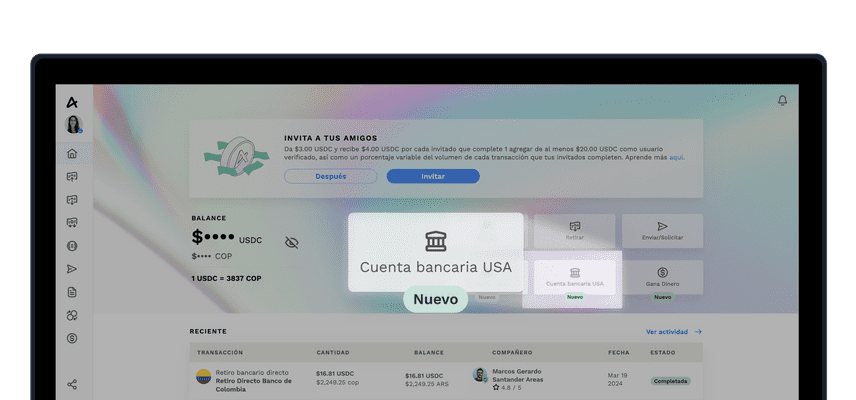 Airtm | Cuenta virtual USA
