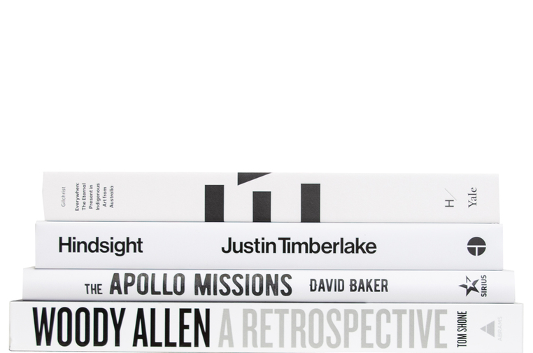 White Decorative Books