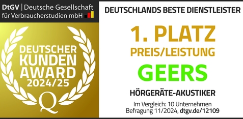 Testen Sie kostenlos Hörgeräte bei GEERS-Hörakustik.
