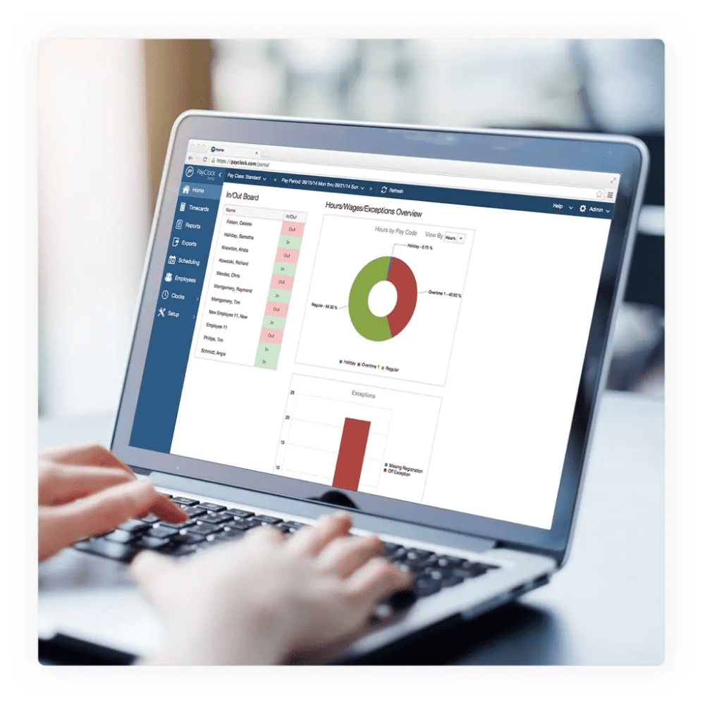 Lathem | PayClock Employee Time Clock System