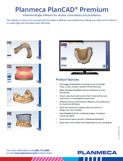 Planmeca Planmill 50S dental chairside mill