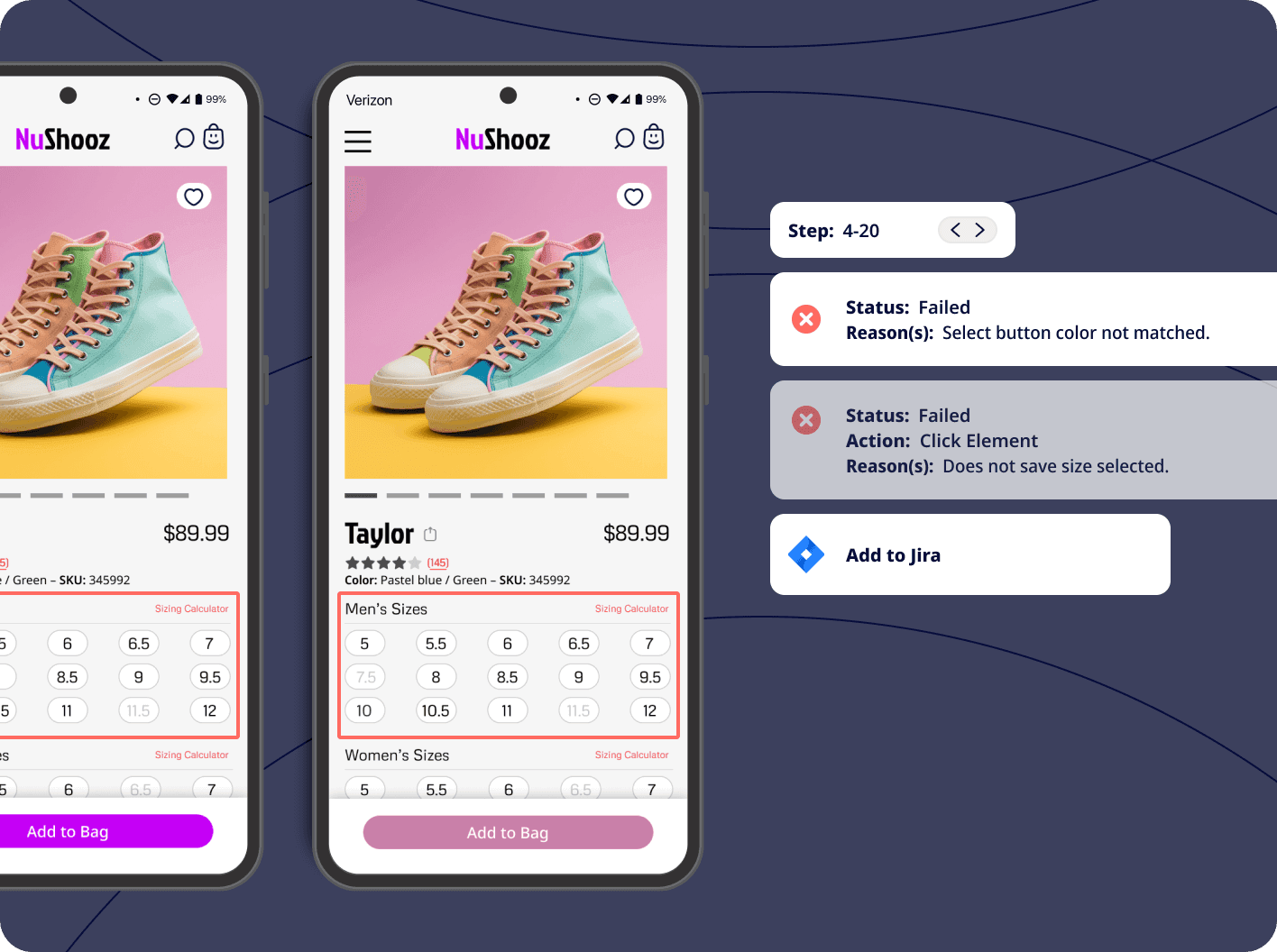 Leverage visual matching for accuracy