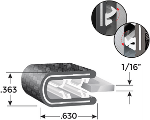 Edge Trim Plus: Easy to Install, Hard to Remove | Trim-Lok