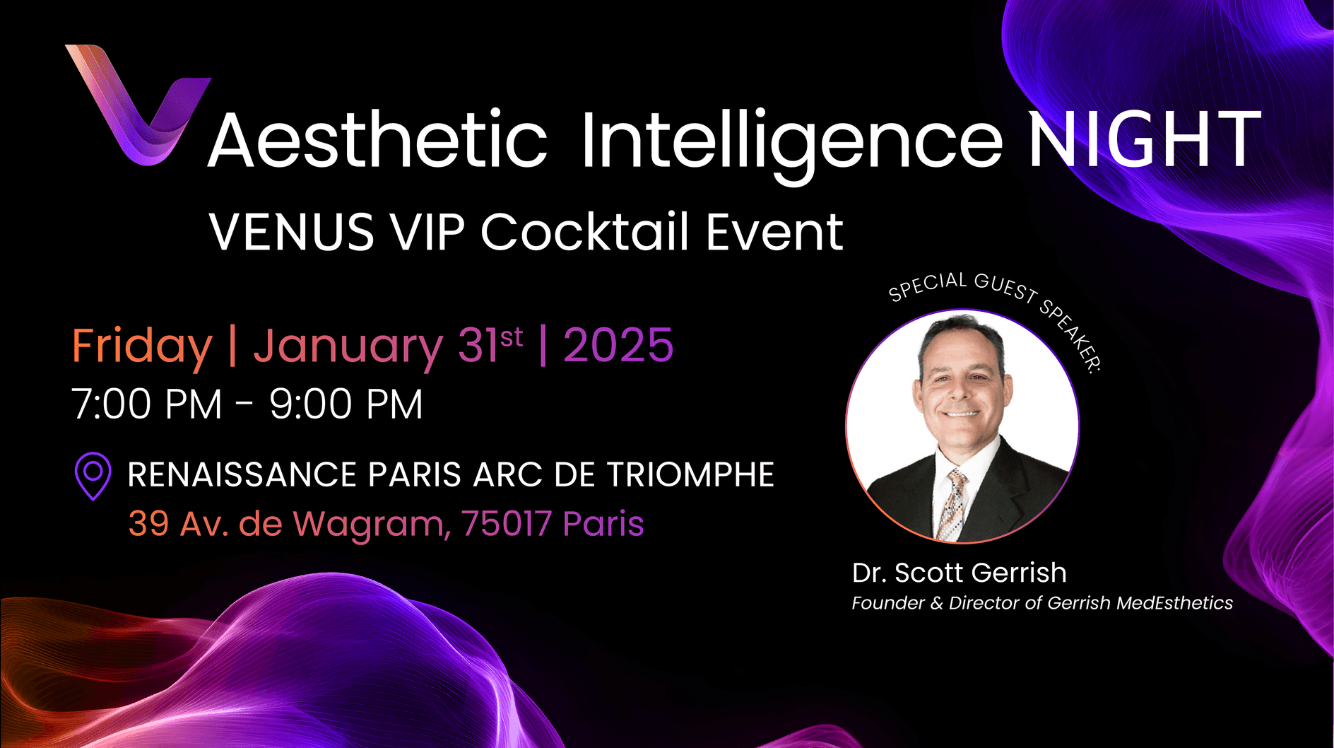 IMCAS 2025 VENUS Cocktail Event