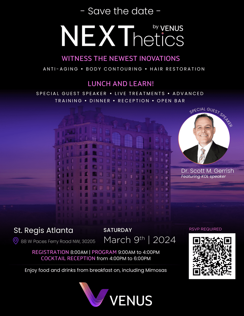 Venus NEXThetics Showcase in ATLANTA!