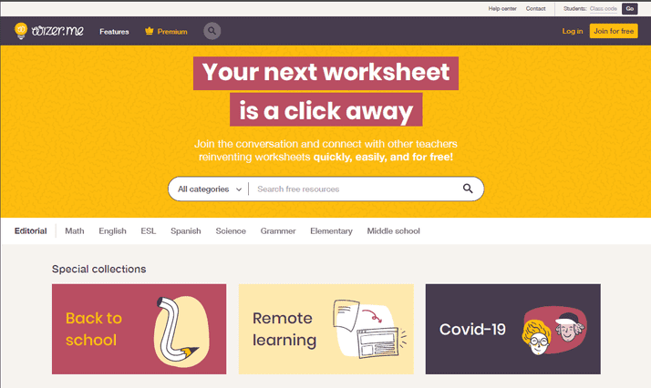 Wizer for schools and districts
