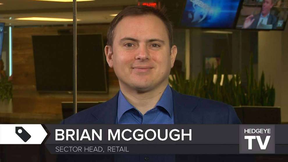 Follow Hedgeye Retail Analyst Brian Mcgough