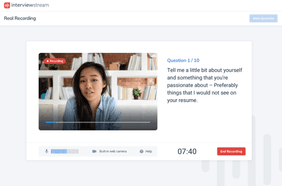 Video Interviewing Platform | interviewstream