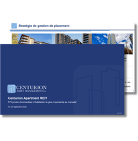 Centurion Asset Management Inc.