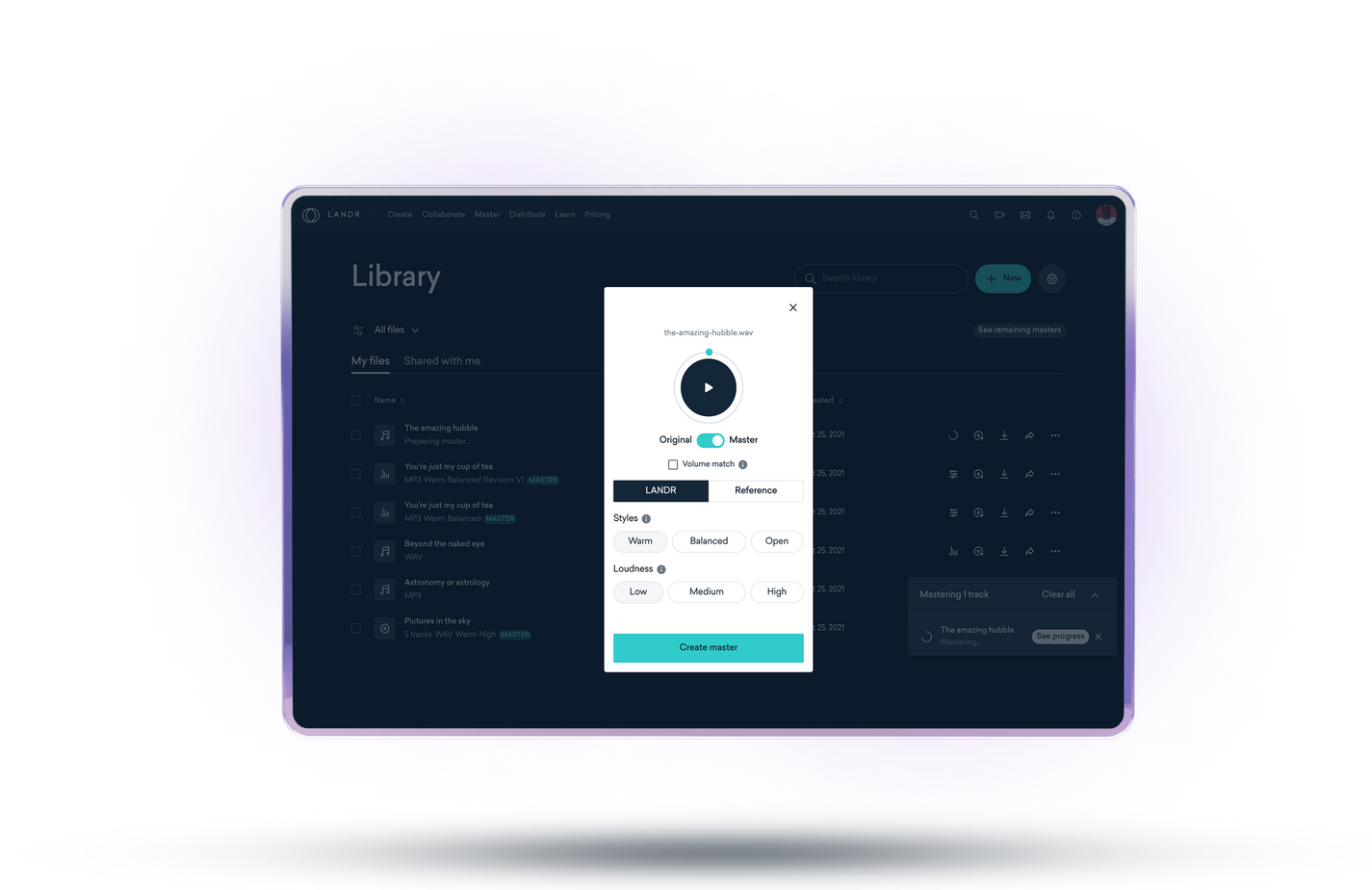 LANDR Studio - Make music where you want, when you want and how you ...