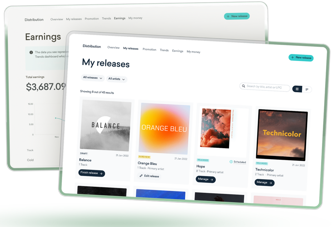 LANDR Studio - Make music where you want, when you want and how you want—starting at $12.50/month.