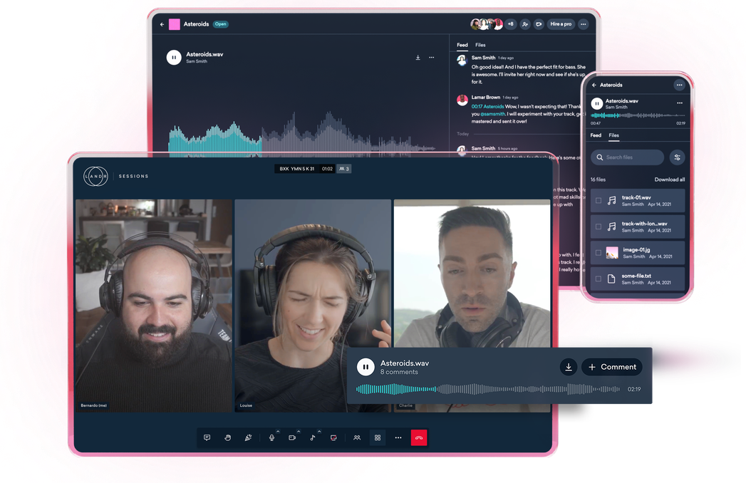 You've been given 20% off LANDR Studio