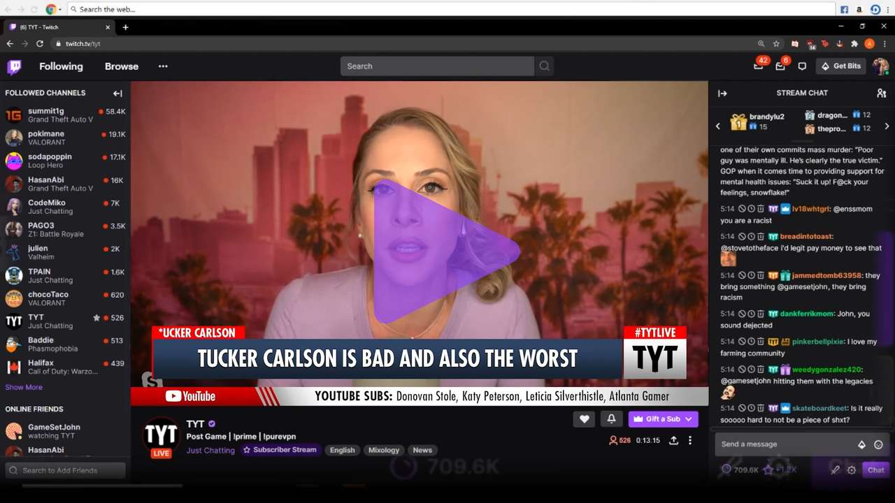 Welcome to TYT’s Twitch Page!