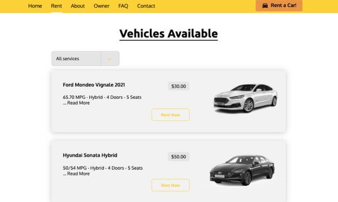 UENI's Website Package