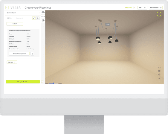 Vibia | Support Portfolio
