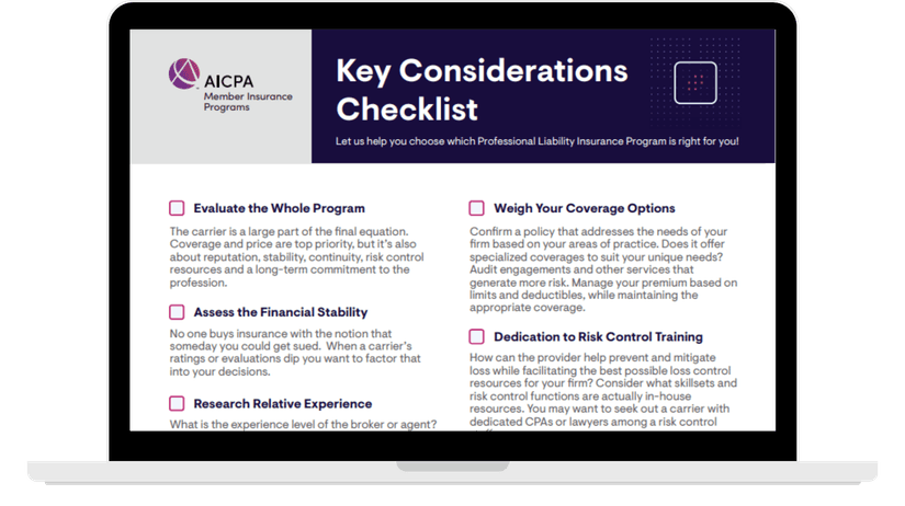 Aon is the only entity endorsed by the AICPA to provide best-in-class ...
