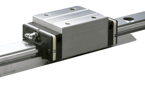 Guia linear com kit de lubrificação