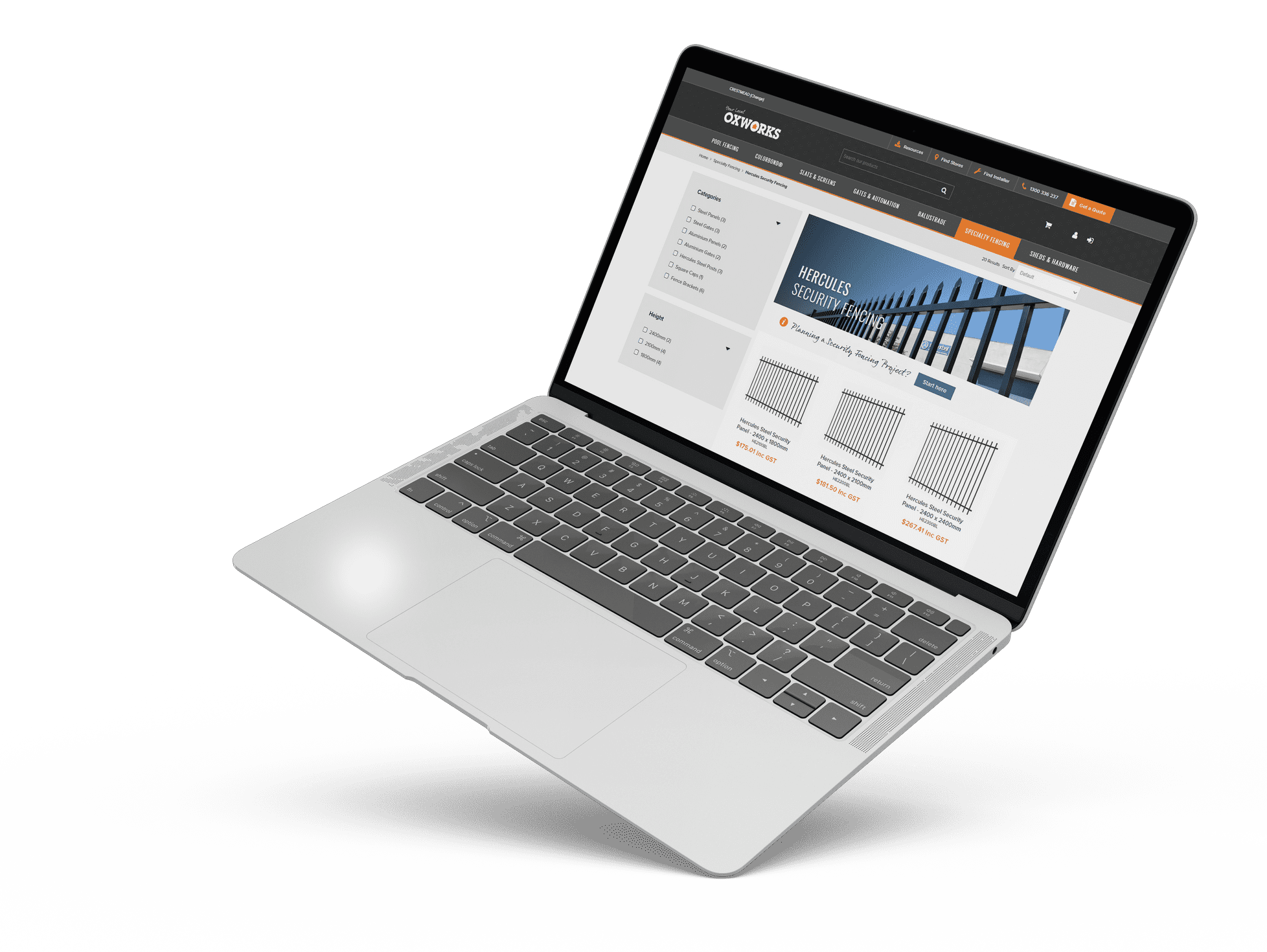 Hercules Security Fencing | Oxworks