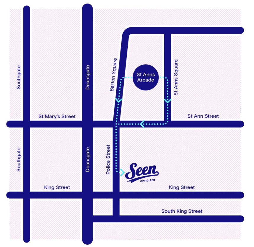 Book an Eye Test in Manchester | Seen Opticians