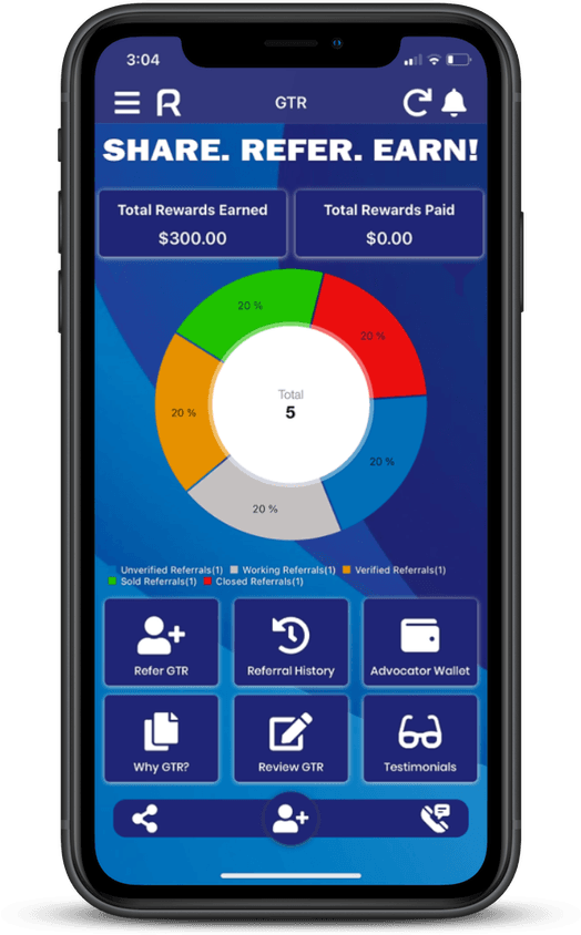 JOIN The GTR Referral Program