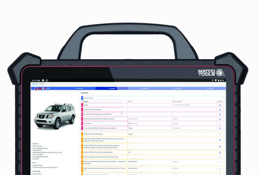 Matco Shop Management