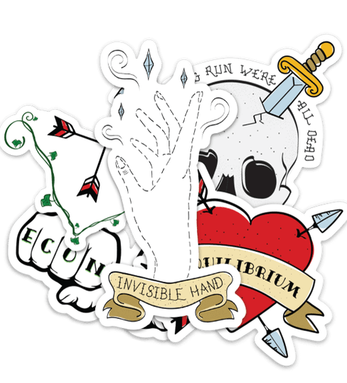 Econ Stickers! | Marginal Revolution University