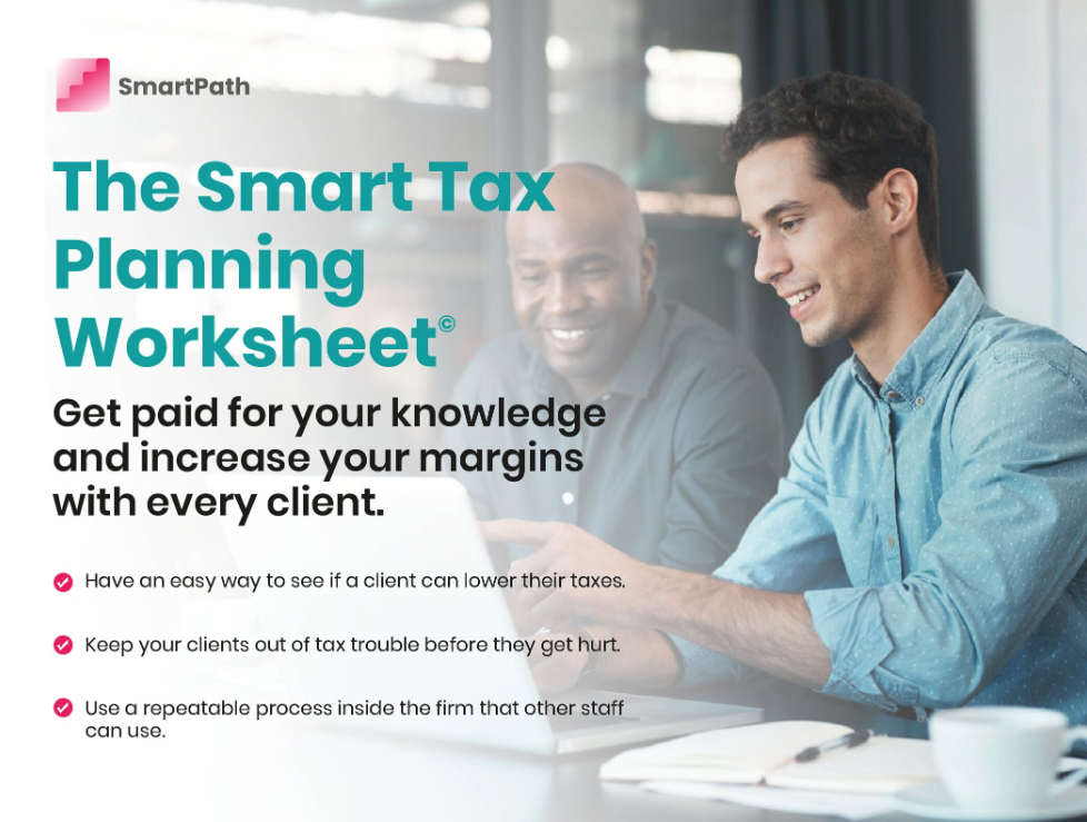 Increase tax practice margins with SmartPath playbooks.