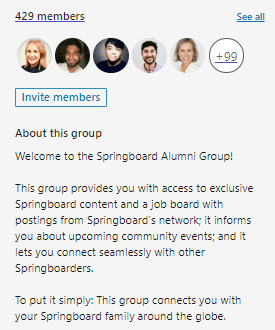 Our Learning Community | Springboard