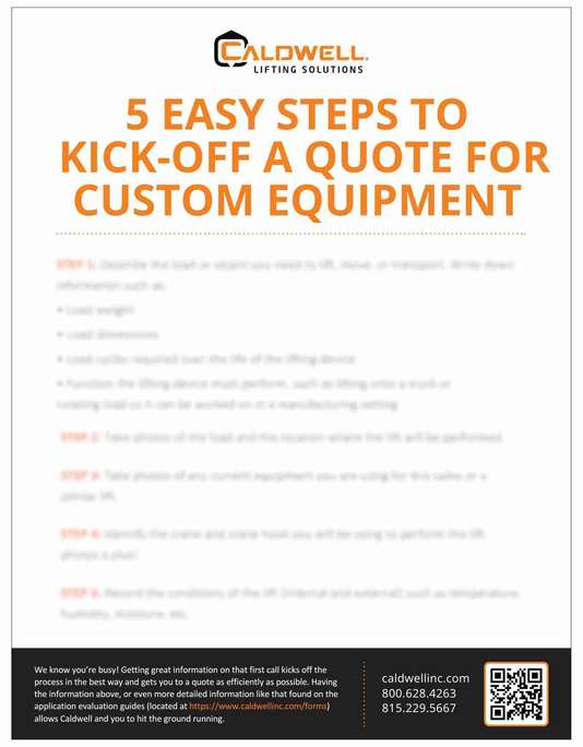 Caldwell Lifting - Custom Lifting & Material Handling Equipment