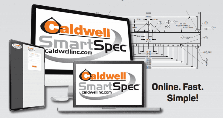 Caldwell Lifting SmartSpec Lifting And Spreader Beam Design Tool