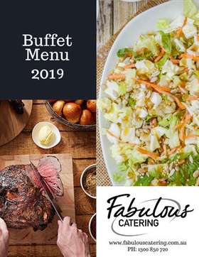 Fabulous Catering | We have a range of menus for every style and occasion!