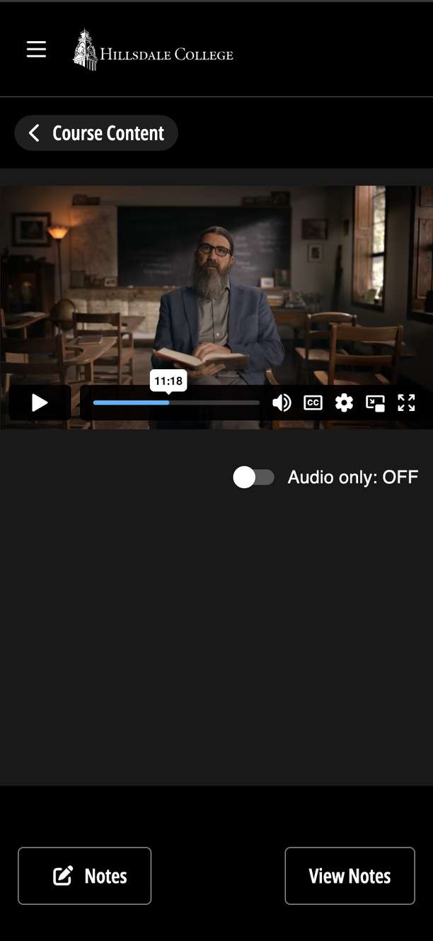 New Online Courses Website | Hillsdale College