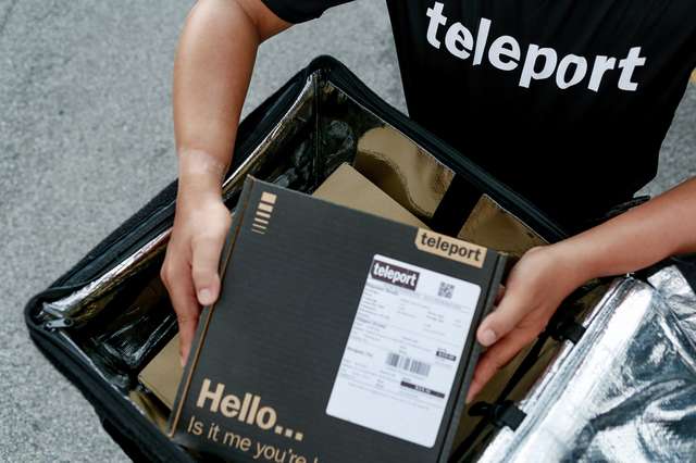 Made to Deliver. Teleport it.