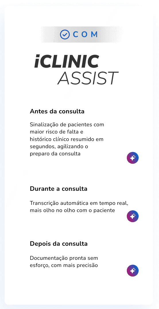 iClinic Assist: serviços para facilitar a rotina do seu consultório