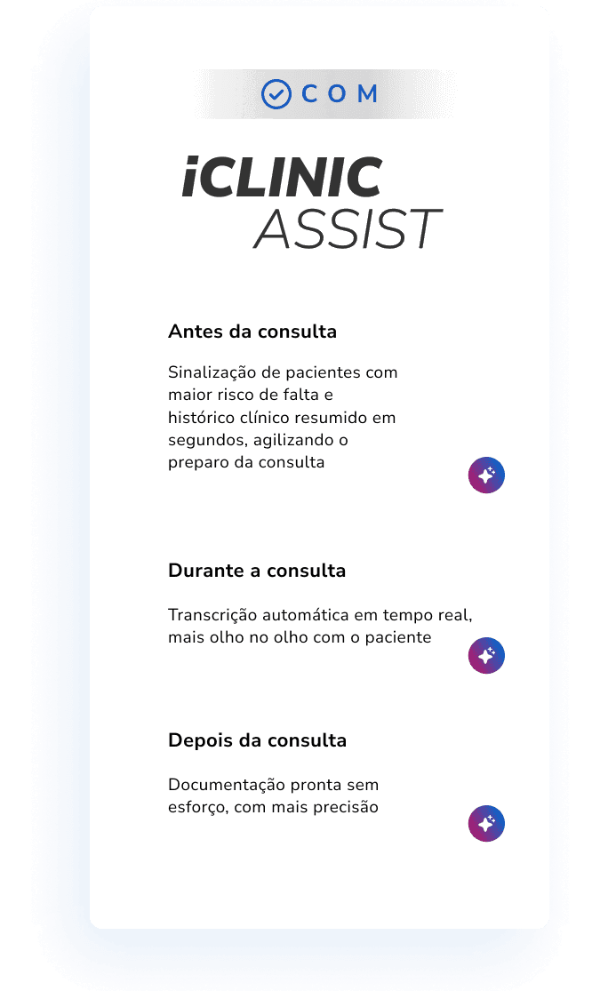 iClinic Assist: serviços para facilitar a rotina do seu consultório