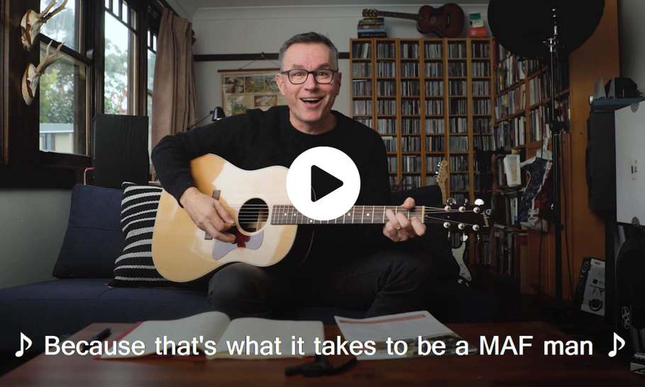 COLIN BUCHANAN "MAF MAN"