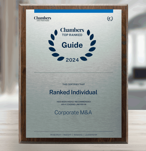 Chambers and Partners | Plaques