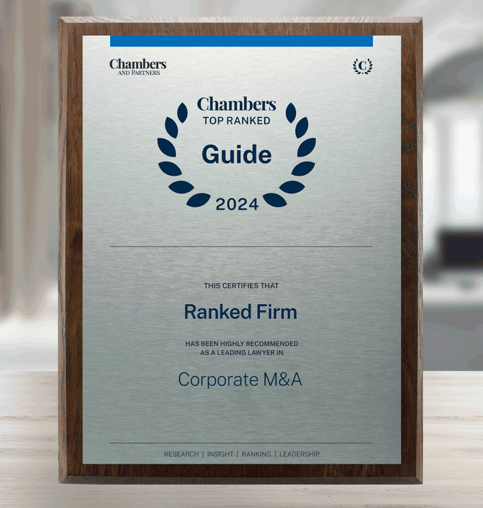 Chambers and Partners | Plaques