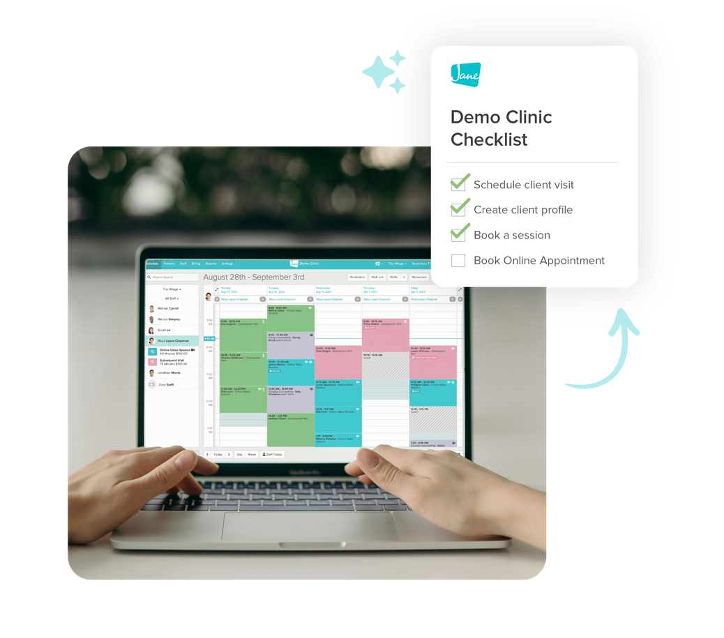 Get started with Jane.