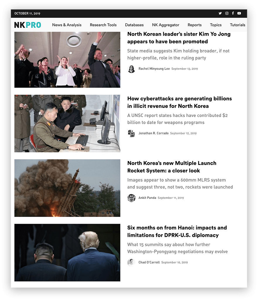 Professional North Korea resources for academics, students and ...