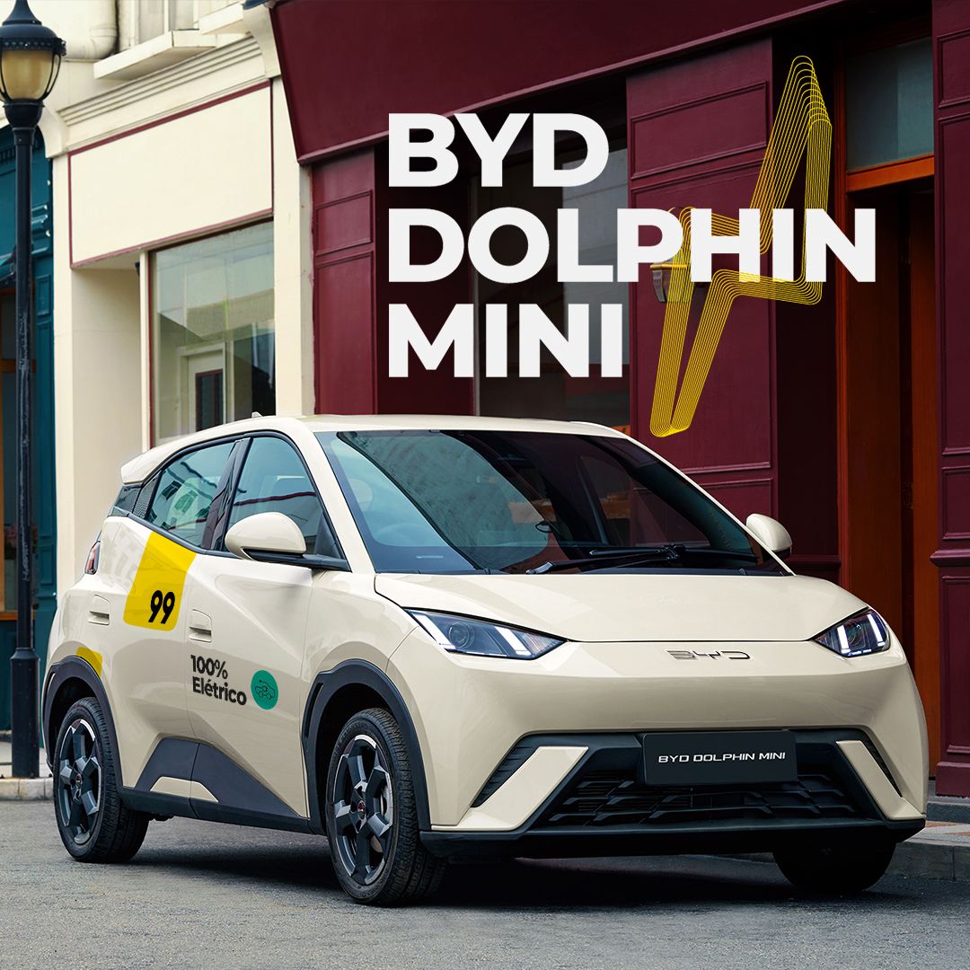 Chegou o novo BYD Dolphin Mini