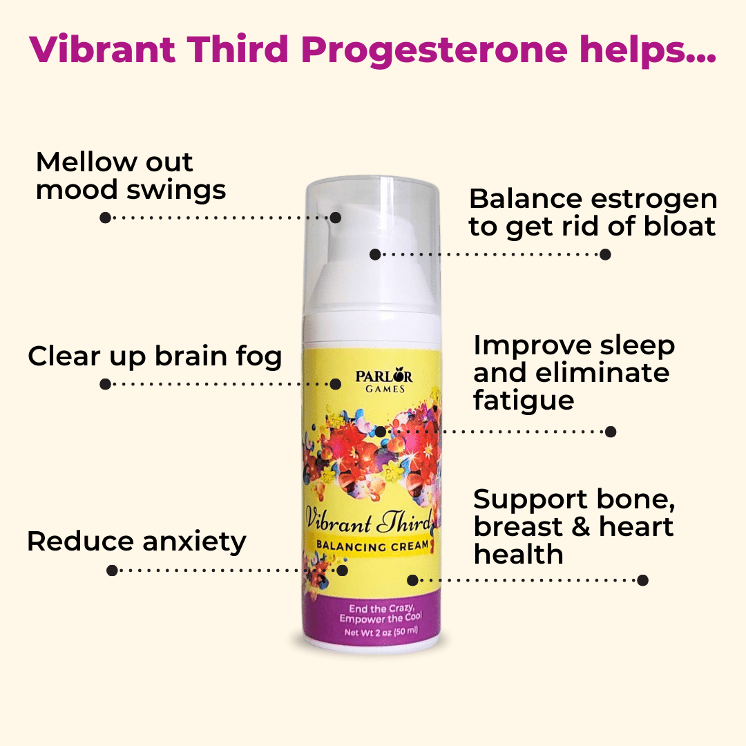 As a key component in Vibrant Third Cream, topical progesterone offers ...