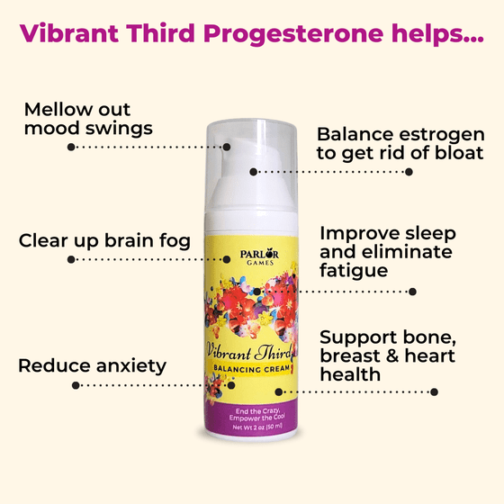 As a key component in Vibrant Third Cream, topical progesterone offers ...