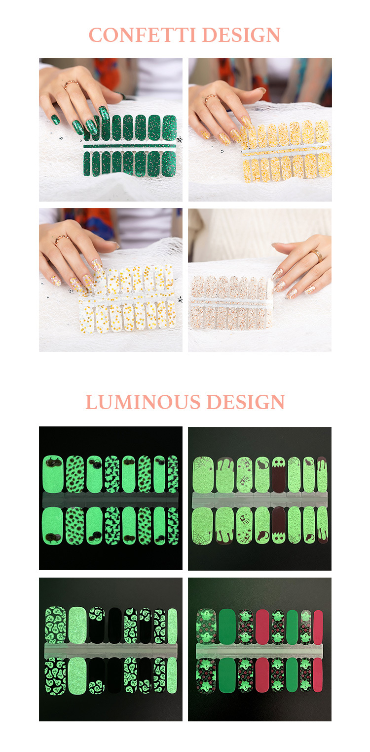 HUI ZI-Nail polish wraps