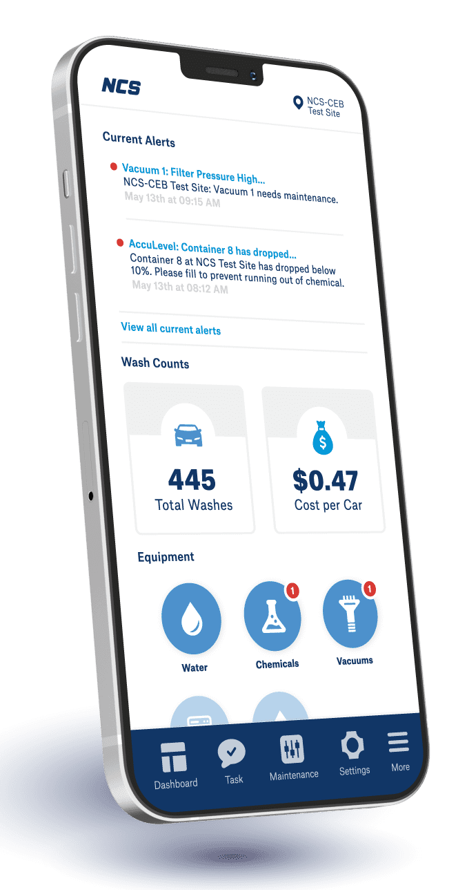 NCS Lens App – Car Wash Management System